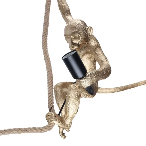 hanging monkey ceiling light