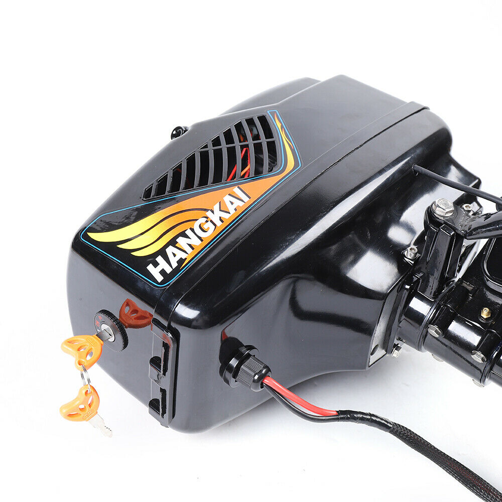 HANGKAI 5HP Outboard Motor Heavy Duty High-Speed Inflatable Fishing ...
