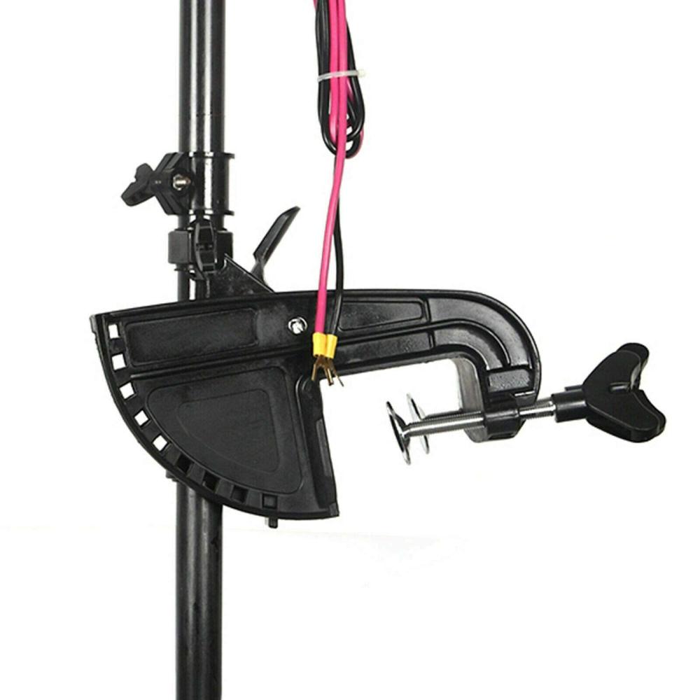 80lb 12V Thrust Saltwater Transom Mounted Fishing Boat Outboard Motor