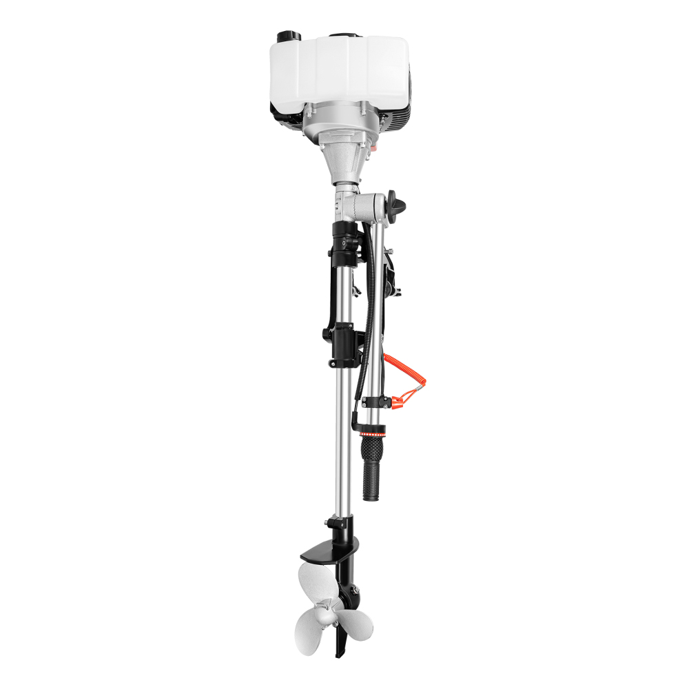 Trolling Outboard Motor,2.3HP 2-Stroke 52CC Gas-Powered Outboard Motor ...