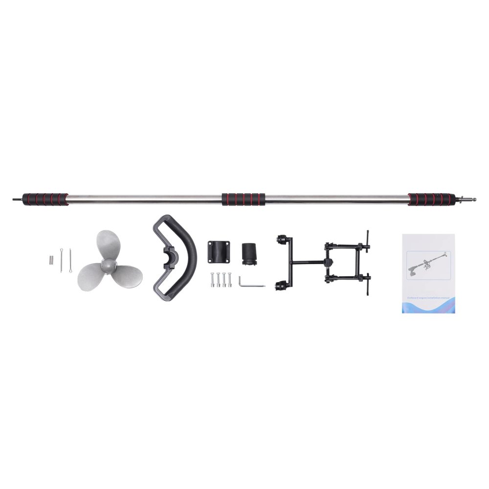 Propeller with Universal Bracket, Three-blade Propeller, 4.10ft Rod ...